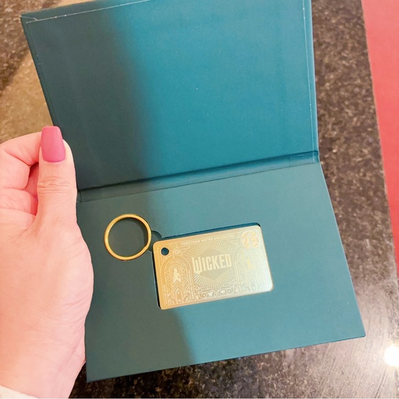 Starbucks | Other | Wicked X Starbucks Gold Card Keychain | Poshmark